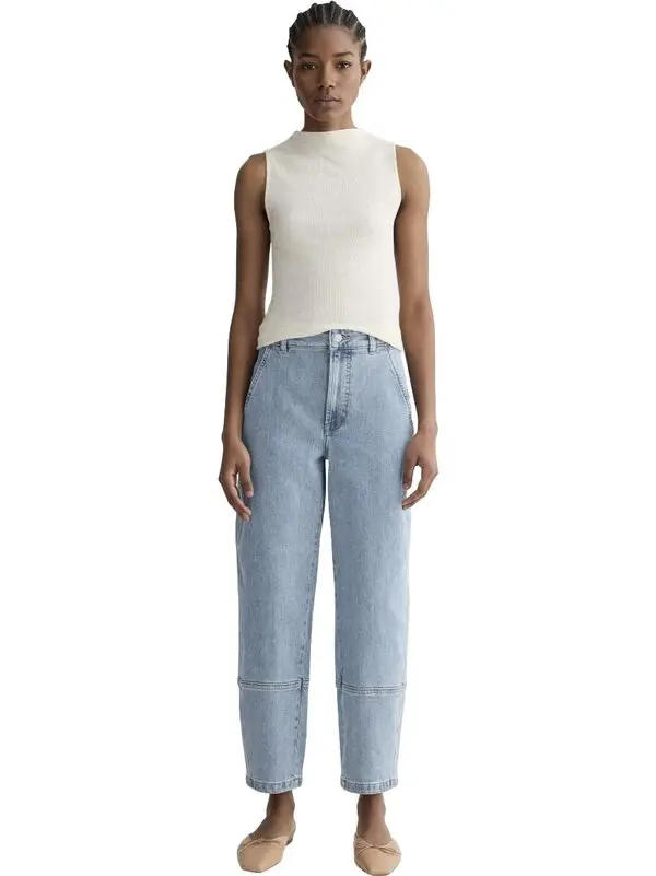 Everlane Utility Barrel Pant - Light Indigo