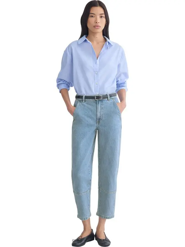 Everlane Utility Barrel Pant - Light Indigo