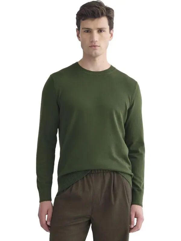 Everlane No-sweat Sweater - Dark Forest