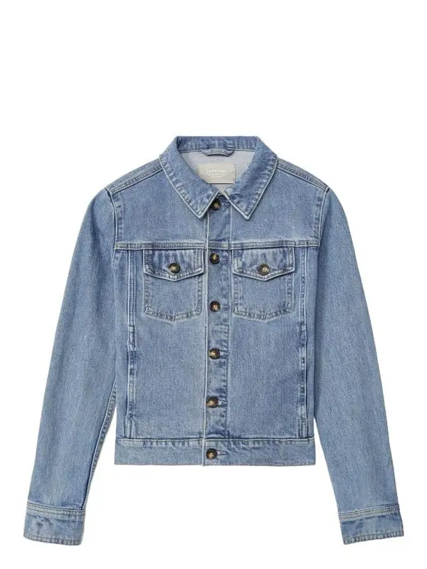 Everlane Modern Jean Jacket - Stone-washed Sky