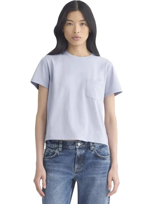 Everlane Box-cut T-shirt In Essential Cotton - Aleutian