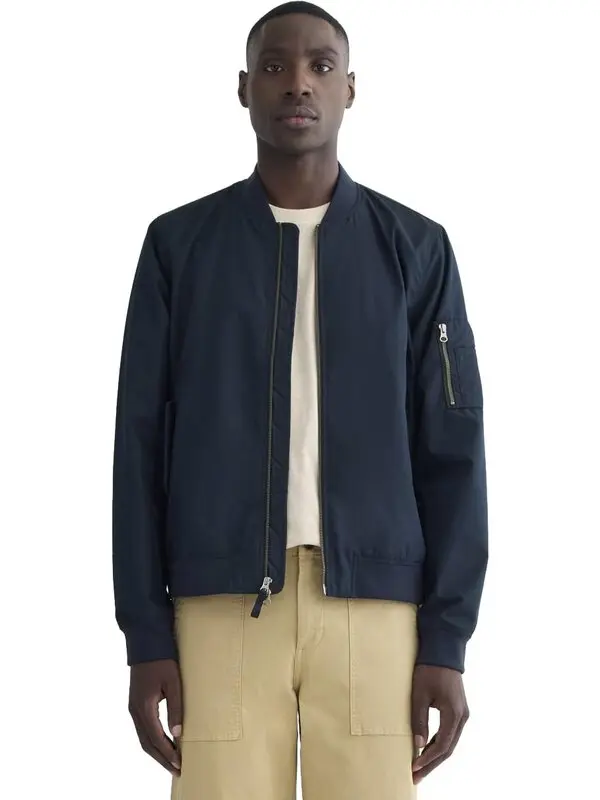 Everlane Bomber Jacket - Deep Navy