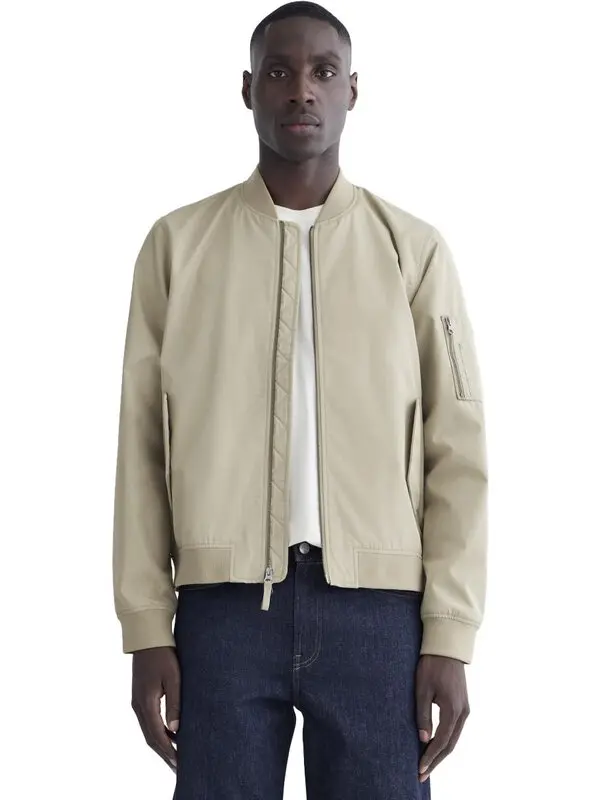 Everlane Bomber Jacket - Trench Coat Khaki