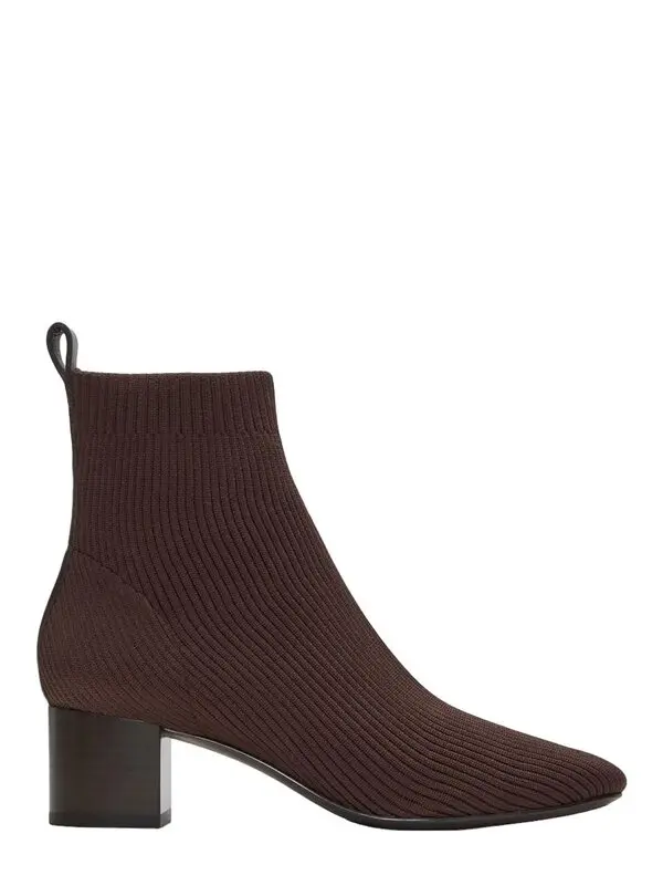 Everlane Glove Ankle Boots - Dark Brown