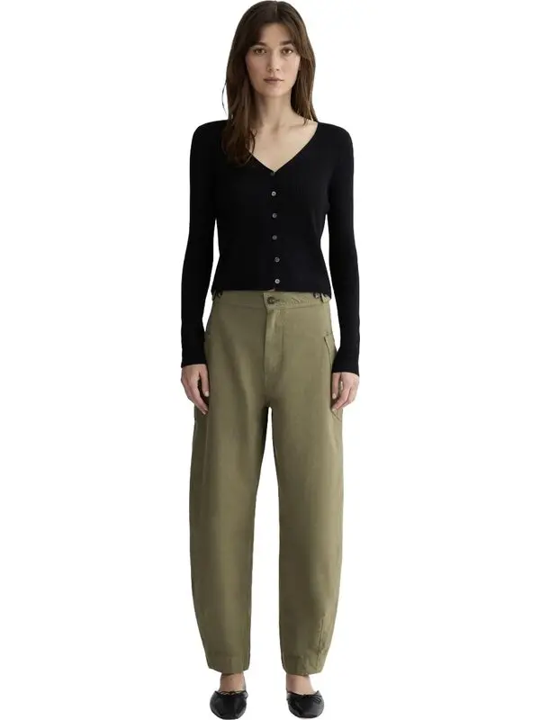 Everlane Fatigue Barrel Pant - Kalamata