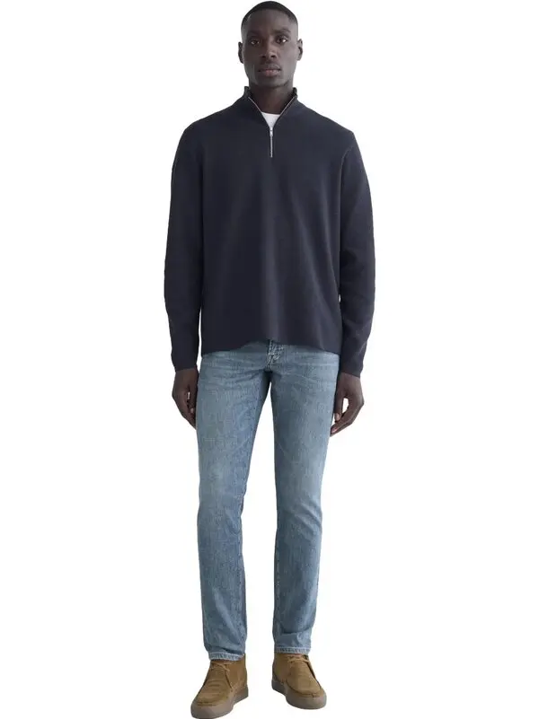 Everlane Selvedge Slim-fit Jean - Mid Indigo