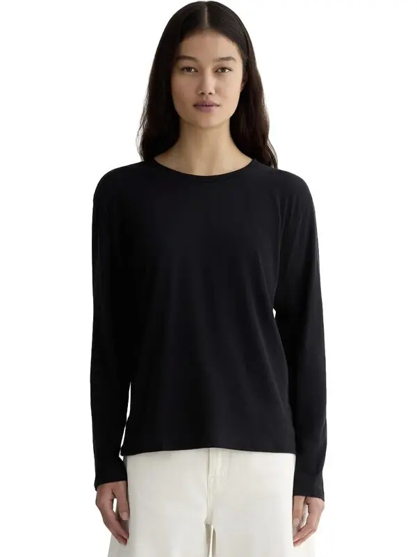 Everlane Air Long-sleeve T-shirt - Black