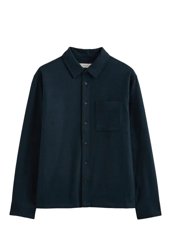 Everlane Brushed Flannel Shirt - Navy