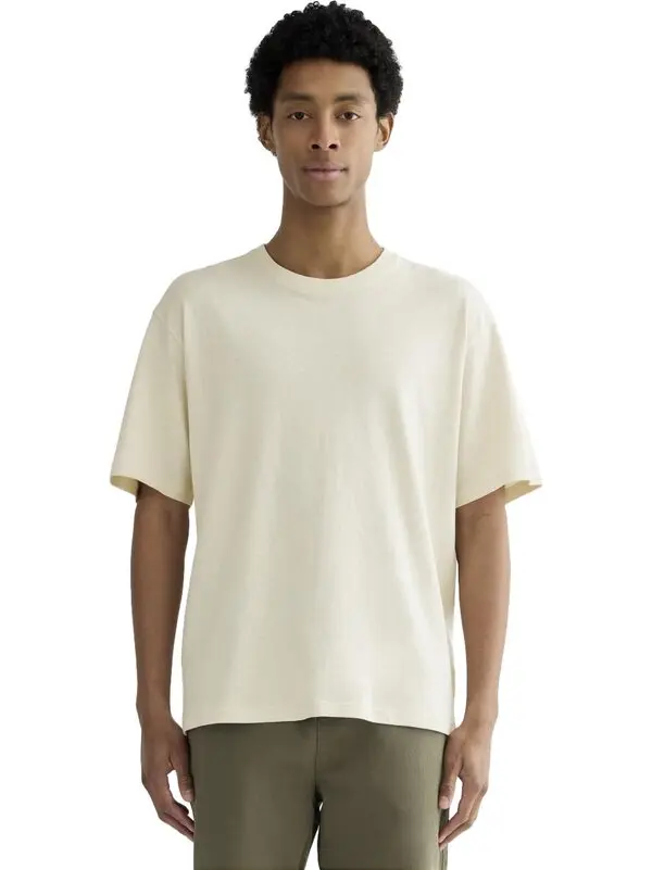 Everlane Premium-weight Relaxed Crew Neck Tshirt - Birch