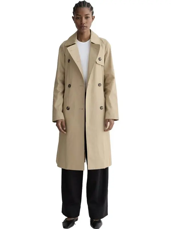 Everlane Modern Trench Coat - Cornstalk