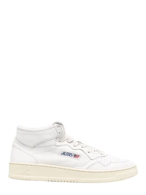 AUTRY Medalist Leather Sneakers - White