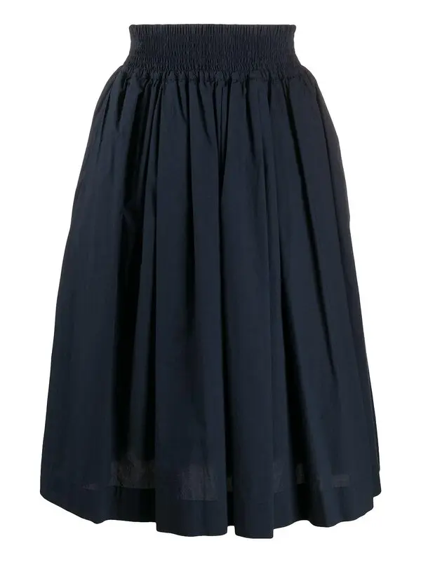 Woolrich Gathered Hem Skirt - Blue