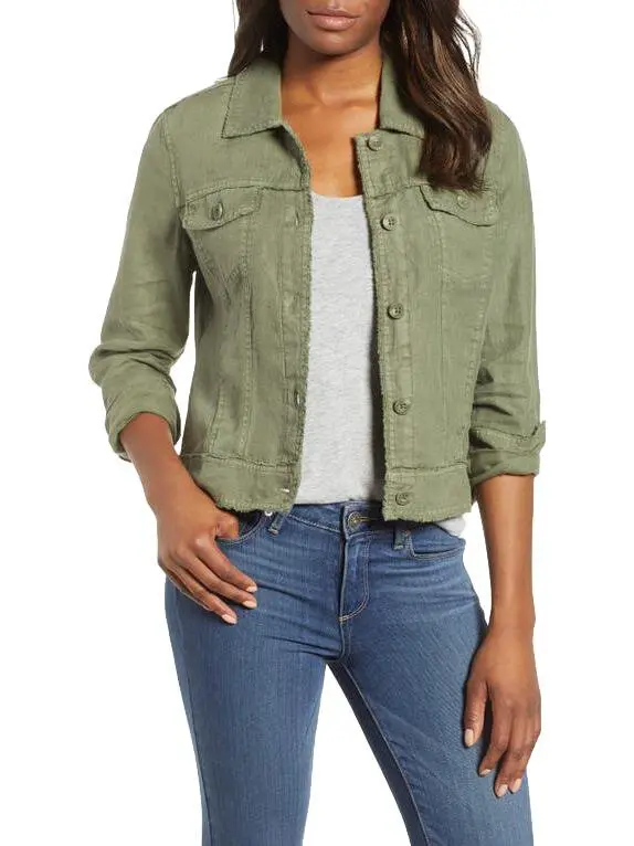 Tommy Bahama Two Palms Linen Jacket - Tea Leaf