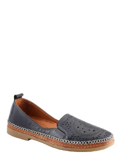 SPRING STEP SHOES Ingrid Flat - Navy