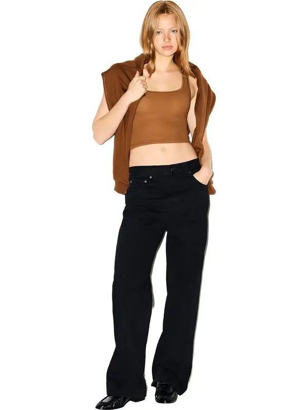SKIMS Cotton Rib Tank - Chai