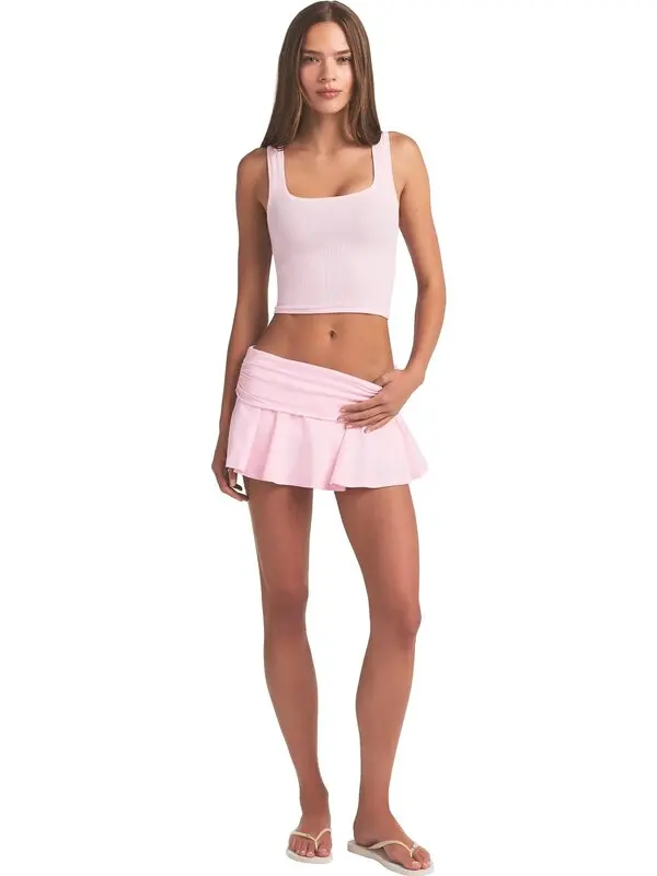 SKIMS Cotton Rib Tank - Cherry Blossom
