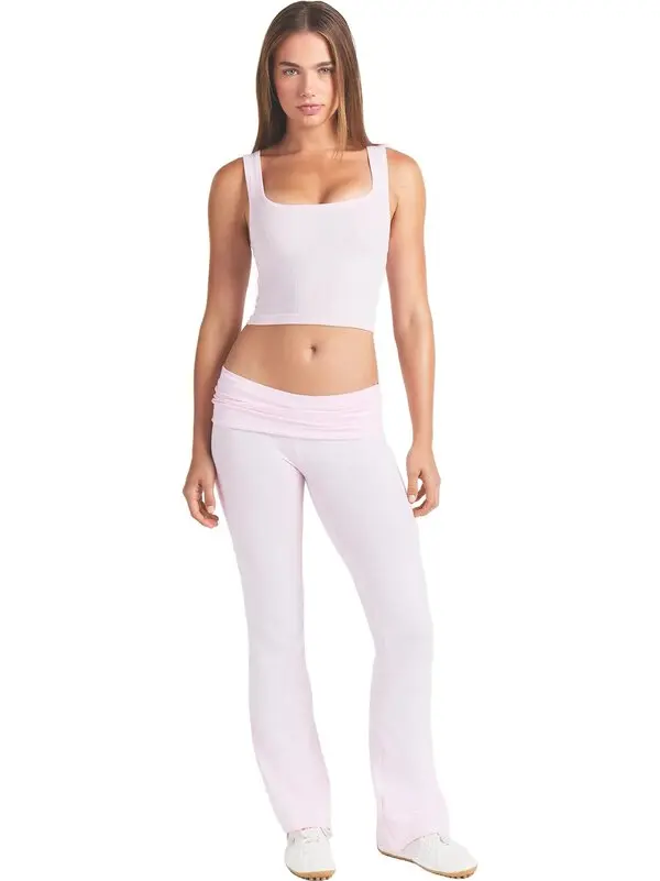 SKIMS Cotton Rib Tank - Cherry Blossom