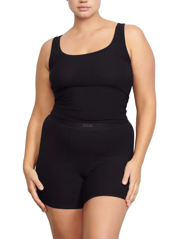 SKIMS Soft Lounge Tank - Onyx
