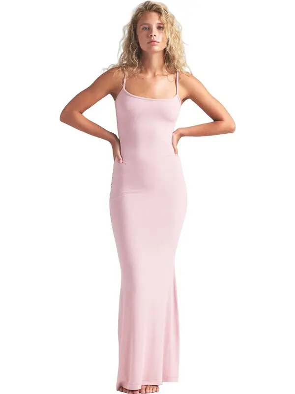 SKIMS Soft Lounge Long Slip Dress - Morganite