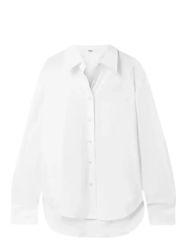 THE FRANKIE SHOP - The Frankie Shop Lui Organic Cotton-Poplin Shirt