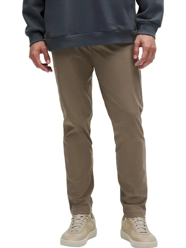 Lululemon Abc Slim-fit 5-pocket Pants With 32l Inseam - Nomad