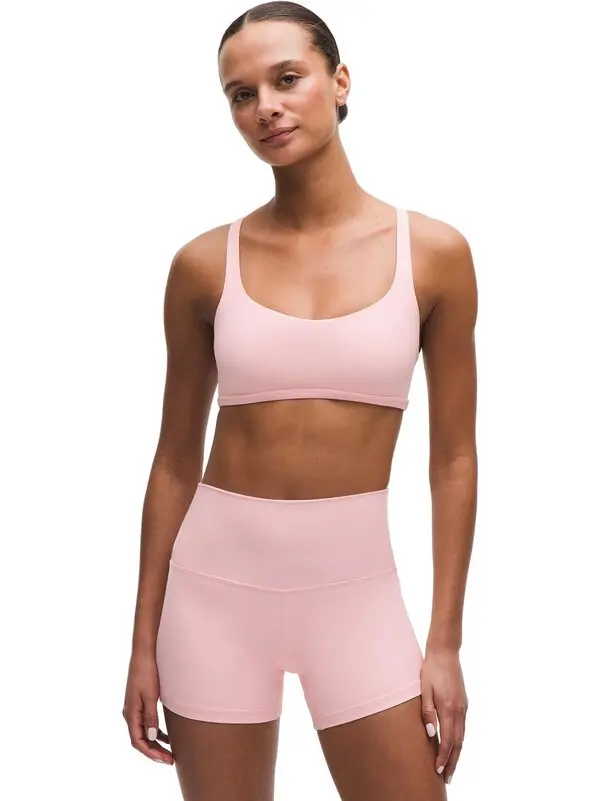 Lululemon Free To Be Bra Wild - Pink Pearl
