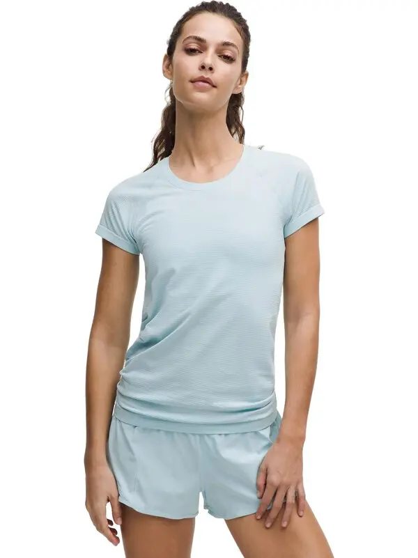 Lululemon Swiftly Tech Short-sleeve Shirt 2.0 - Foam Cloud/foam Cloud