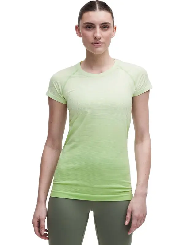 Lululemon Swiftly Tech Short-sleeve Shirt 2.0 - Ombre Dye Matcha Multi