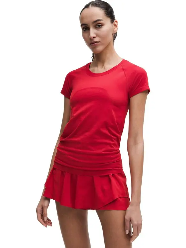 Lululemon Swiftly Tech Short-sleeve Shirt 2.0 - Oxford Red/oxford Red