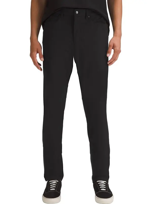 Lululemon Classic-fit Abc 5 Pocket Pant 37l - Black