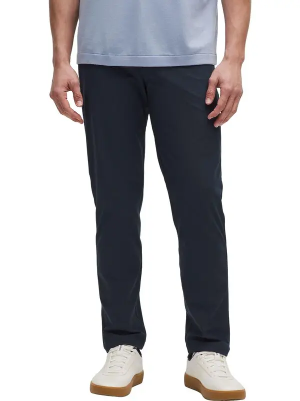 Lululemon Classic-fit Abc 5 Pocket Pant 37l - True Navy