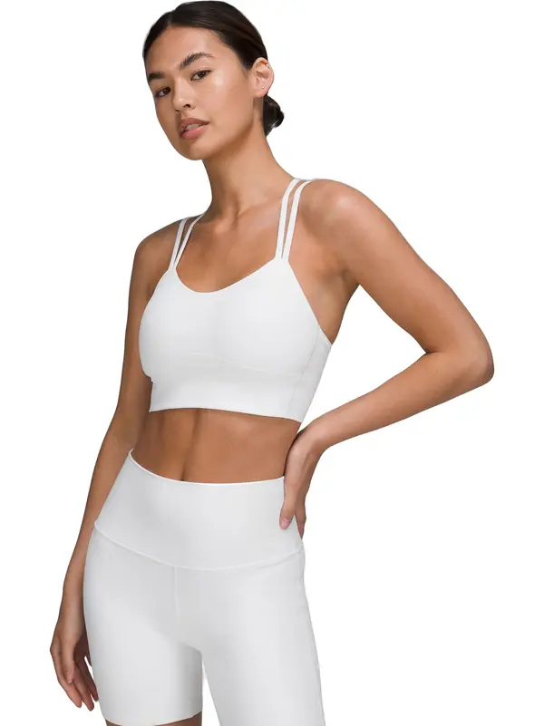 Lululemon Like A Cloud Longline Bra - White