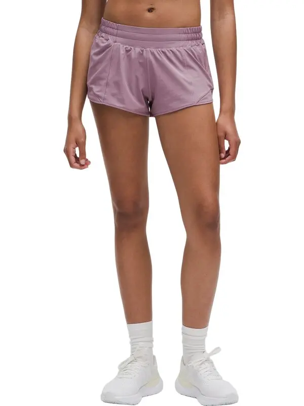 Lululemon Hotty Hot Low-rise Lined Short 2.5 - Lavender Lux