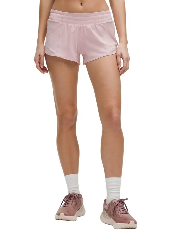 Lululemon Hotty Hot Low-rise Lined Short 2.5 - Pink Haze