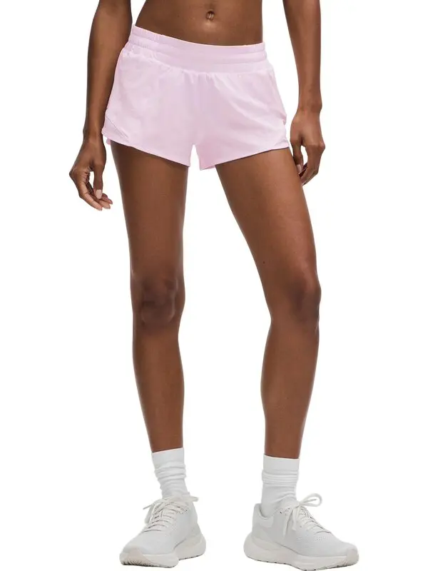 Lululemon Hotty Hot Low-rise Lined Short 2.5 - Pink Organza