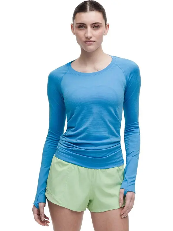 Lululemon Swiftly Tech Long-sleeve Shirt 2.0 - Ocean Wave/ocean Wave