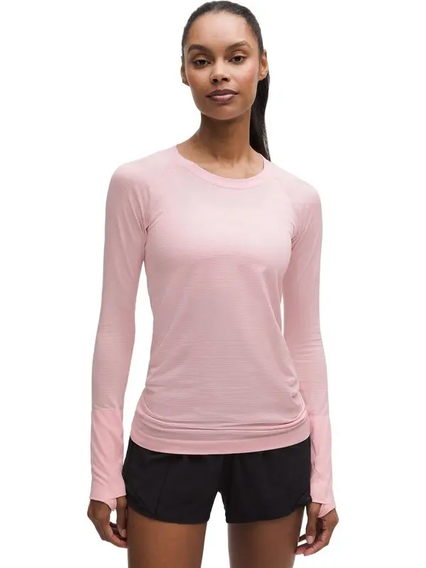 Lululemon Swiftly Tech Long-sleeve Shirt 2.0 - Pink Pearl/pink Pearl