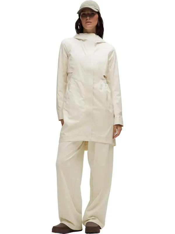 Lululemon Rain Rebel Jacket - Light Ivory