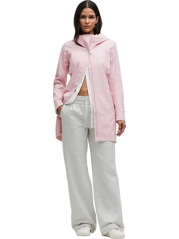 Lululemon Rain Rebel Jacket - Porcelain Pink