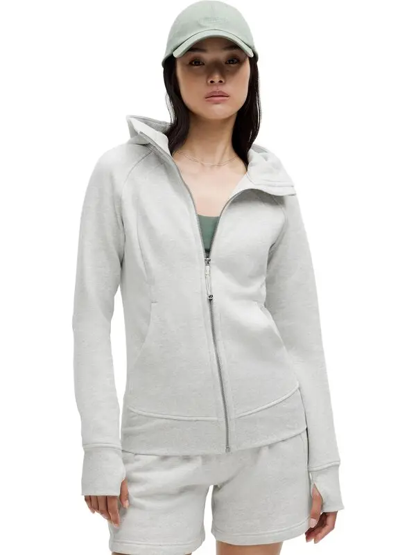 Lululemon Scuba Full-zip Hoodie - Heathered Core Ultra Light Grey