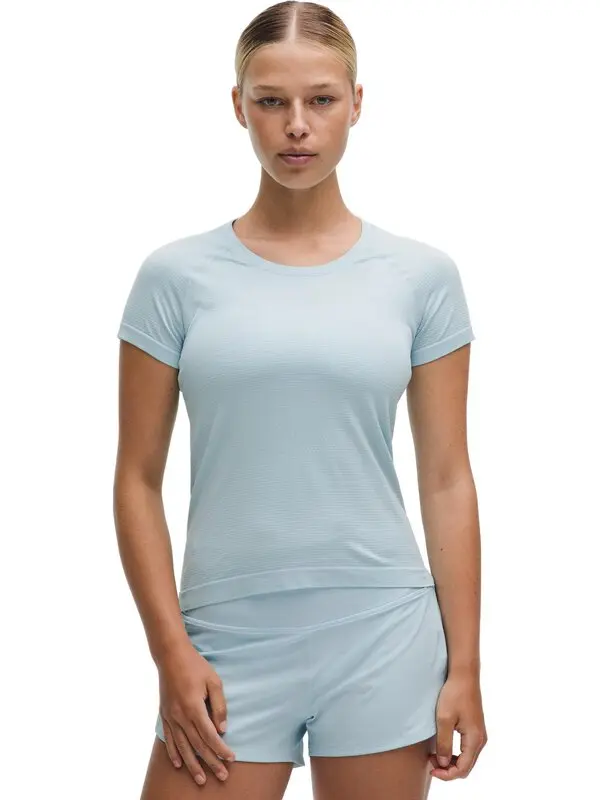 Lululemon Swiftly Tech Short-sleeve Shirt 2.0 - Foam Cloud/foam Cloud