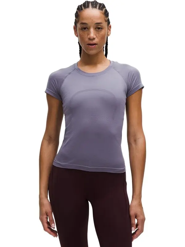 Lululemon Swiftly Tech Short-sleeve Shirt 2.0 - Grape Mist/grape Mist