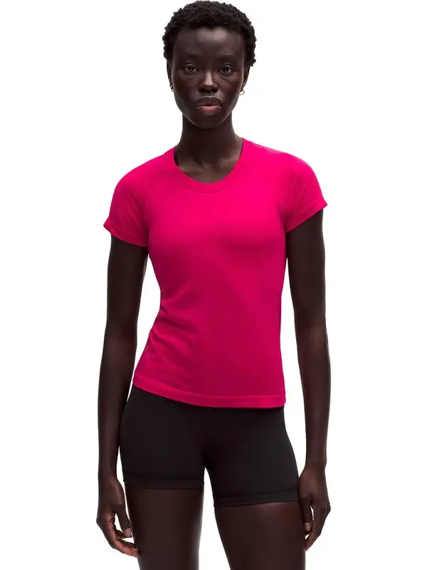 Lululemon Swiftly Tech Short-sleeve Shirt 2.0 - Mulberry Spark/mulberry Spark
