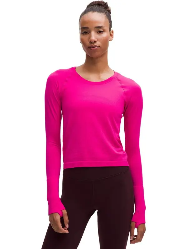 Lululemon Swiftly Tech Long-sleeve Shirt 2.0 - Jewelled Magenta/jewelled Magenta