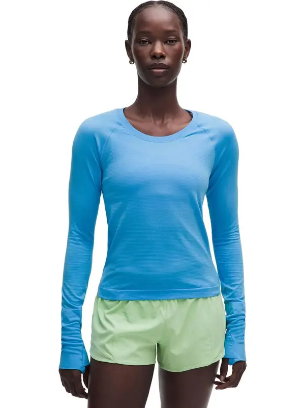Lululemon Swiftly Tech Long-sleeve Shirt 2.0 - Ocean Wave/ocean Wave