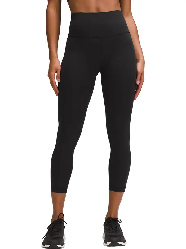 Lululemon Wunder Train High-rise Crop 23 - Black