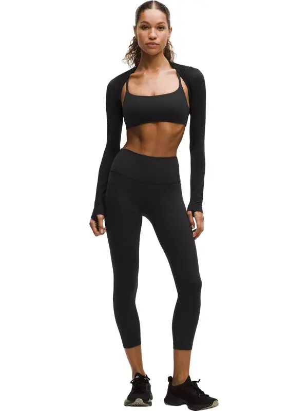 Lululemon Wunder Train High-rise Crop 23 - Black