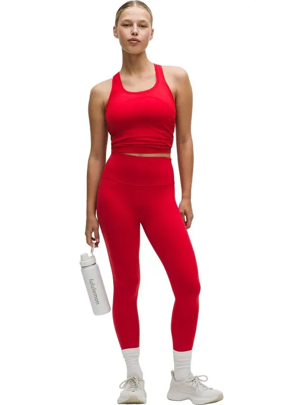 Lululemon Wunder Train High-rise Crop 23 - Oxford Red