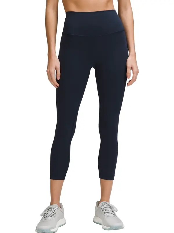 Lululemon Wunder Train High-rise Crop 23 - True Navy