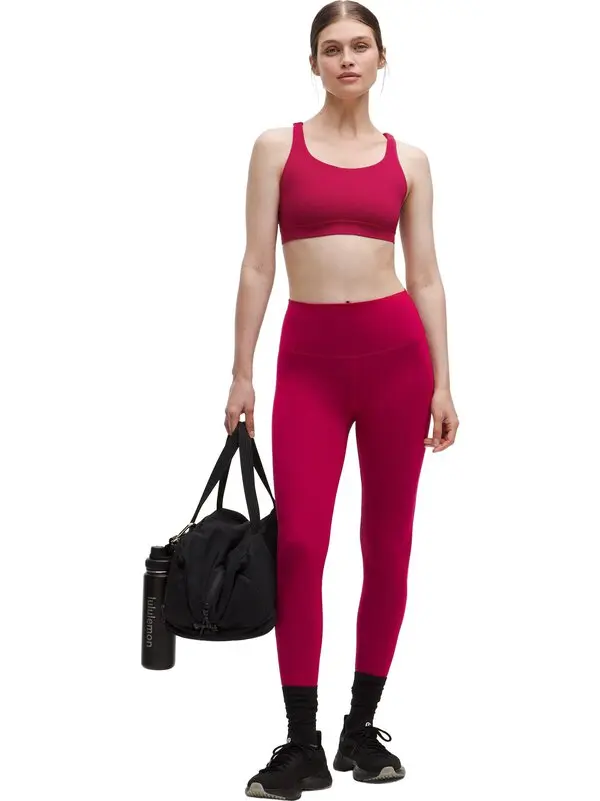 Lululemon Wunder Train High-rise Tight 25 - Berry Rumble